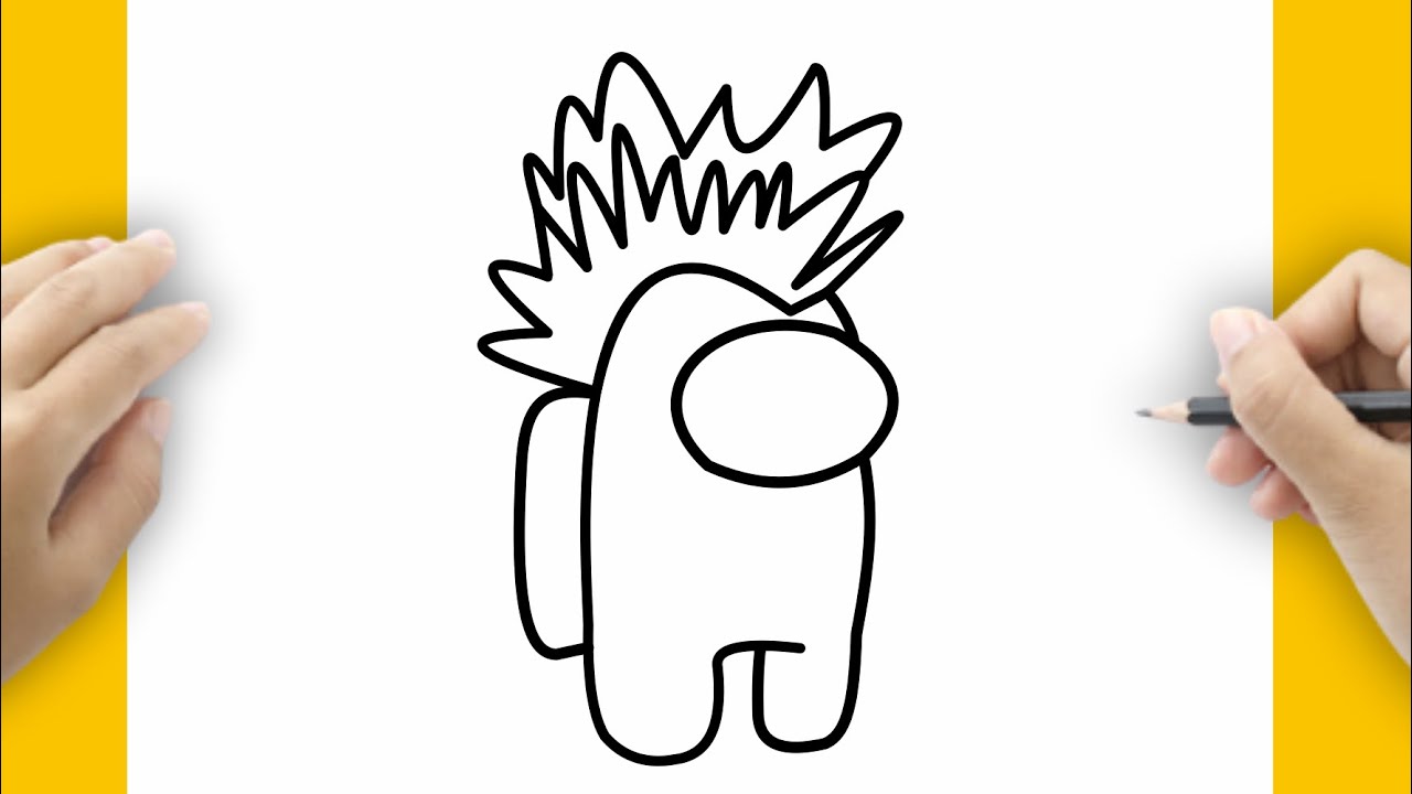 HOW TO DRAW MOHAWK FROM AMONG US - YouTube