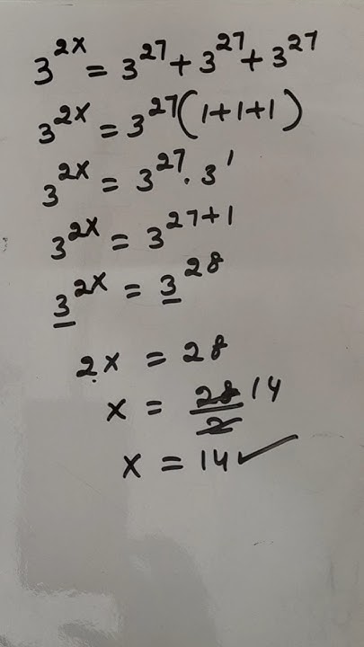Nice exponent Math Simplification |Olympiad | Algebra solution #shorts #viralshorts #maths - YouTube