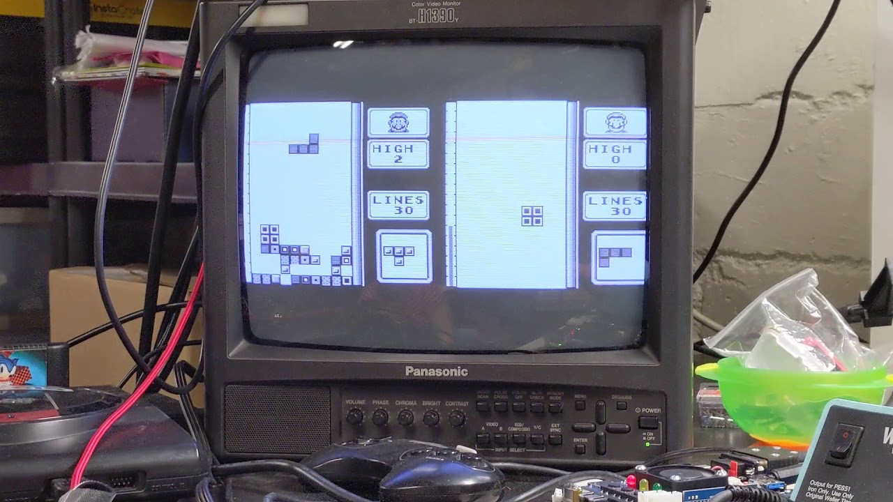 Mister - Gameboy dual core link demo - YouTube