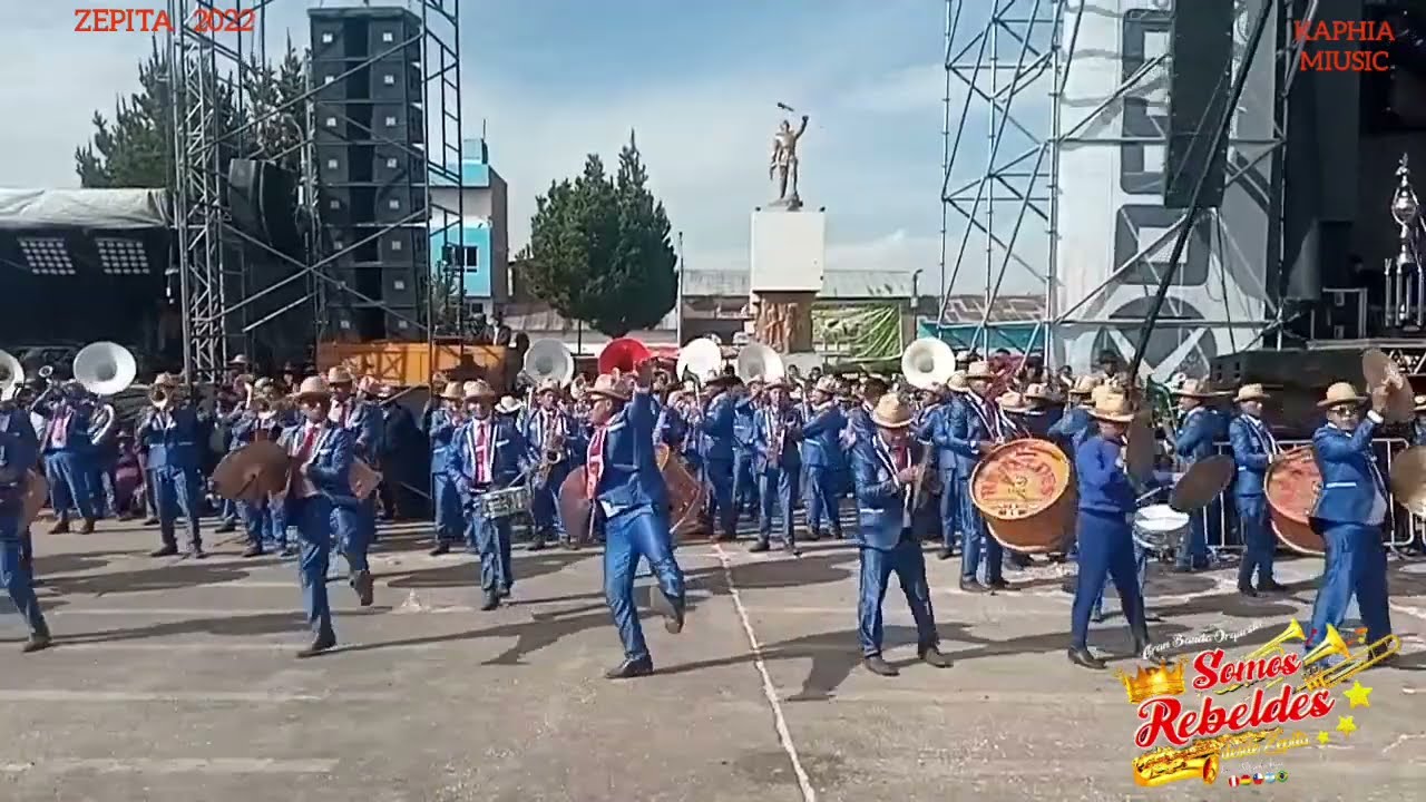 BANDA SOMOS REBELDES 2022 MORENADA CENTRAL ZEPITA Fest. Virgen María de ...