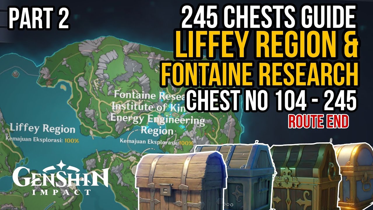 Rute 245 Chest Guide Fontaine Research & Liffey Region PART 2 DETAILED ...