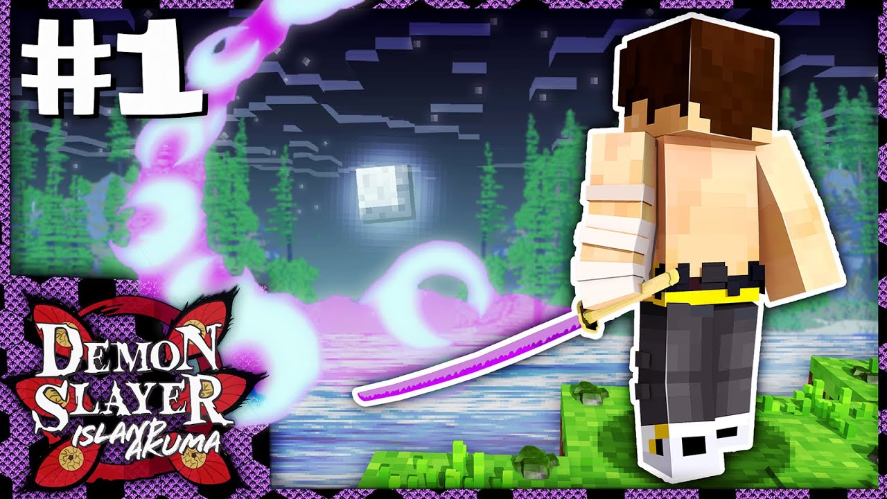 DEMON SLAYER SMP BEGINS!?! | Demon Slayer: Island Akuma [#1 ...