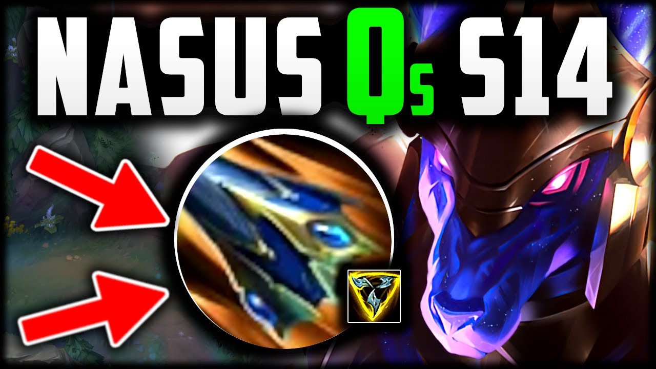 THIS BREAKS NASUS Q (4v5 NO PROBLEM) - Nasus pre Season 14 League of ...