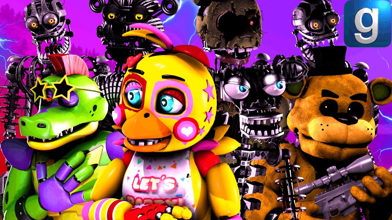 Gmod FNAF | The Endless Cage! - YouTube