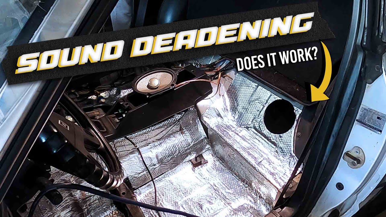 Installing Sound Deadening in the 280zx | GraveZ Episode 3 - YouTube