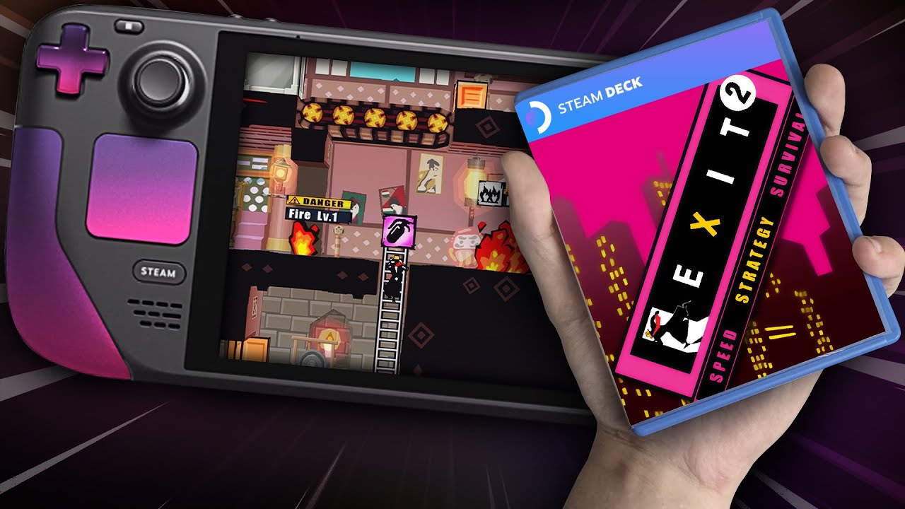 STEAM DECK ft. Exit 2 (psp) - YouTube