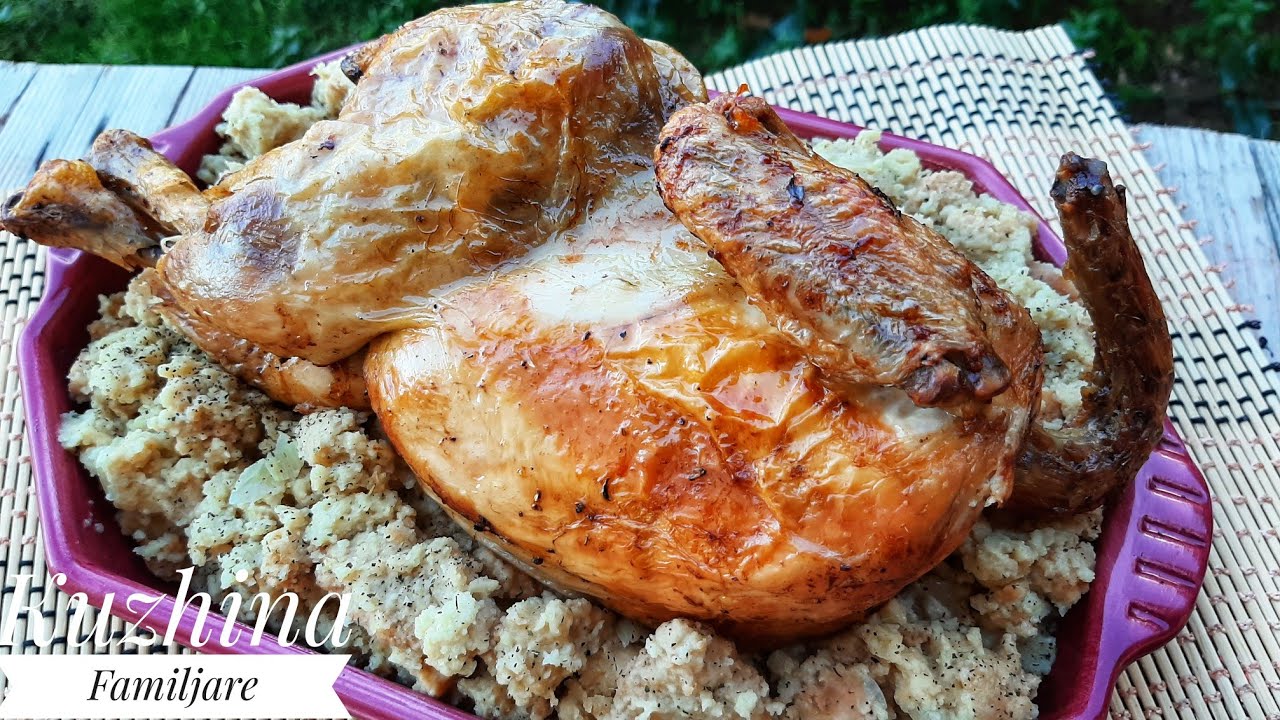 Përshesh me pulë ose gjel deti- të gjitha hapat radhë nga kulaçi,pjekja ...