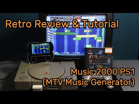 Retro Review & Tutorial - Music 2000 on PS1 MTV Music Generator