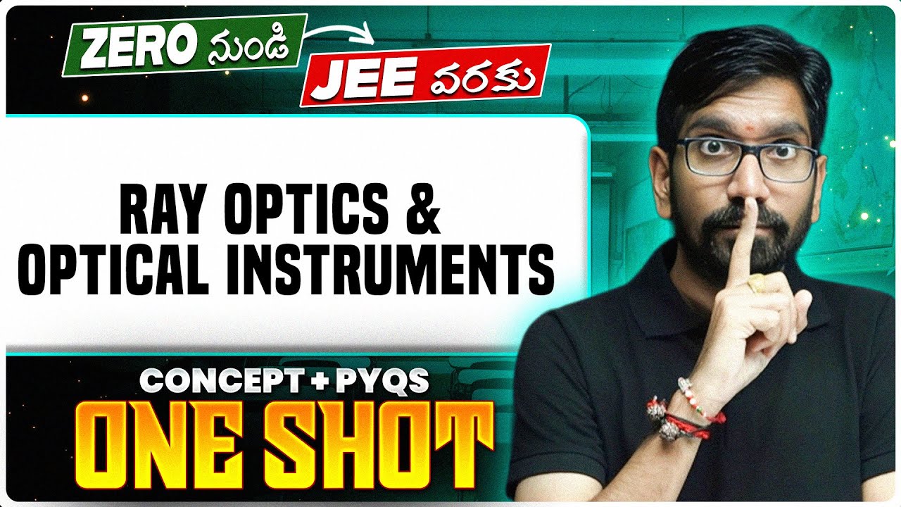 Ray Optics & Optical Instruments One Shot - Complete Chapter & PYQs ...