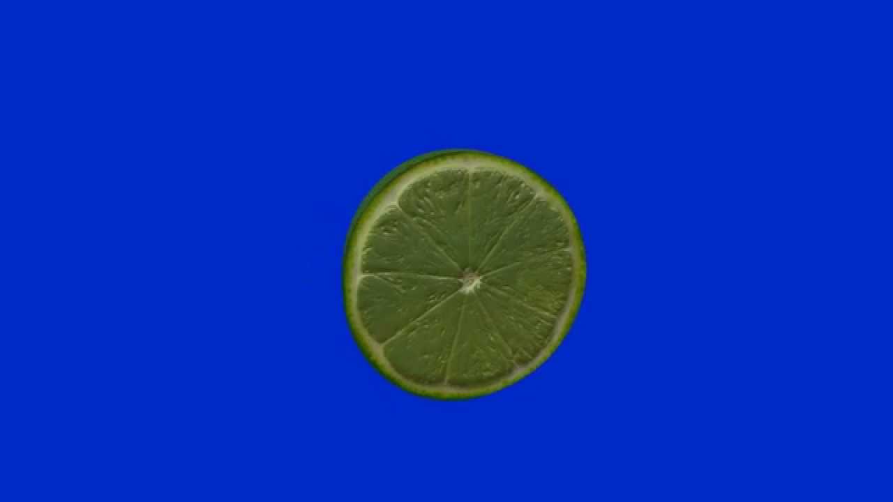 GreenScreen of a half lime - YouTube