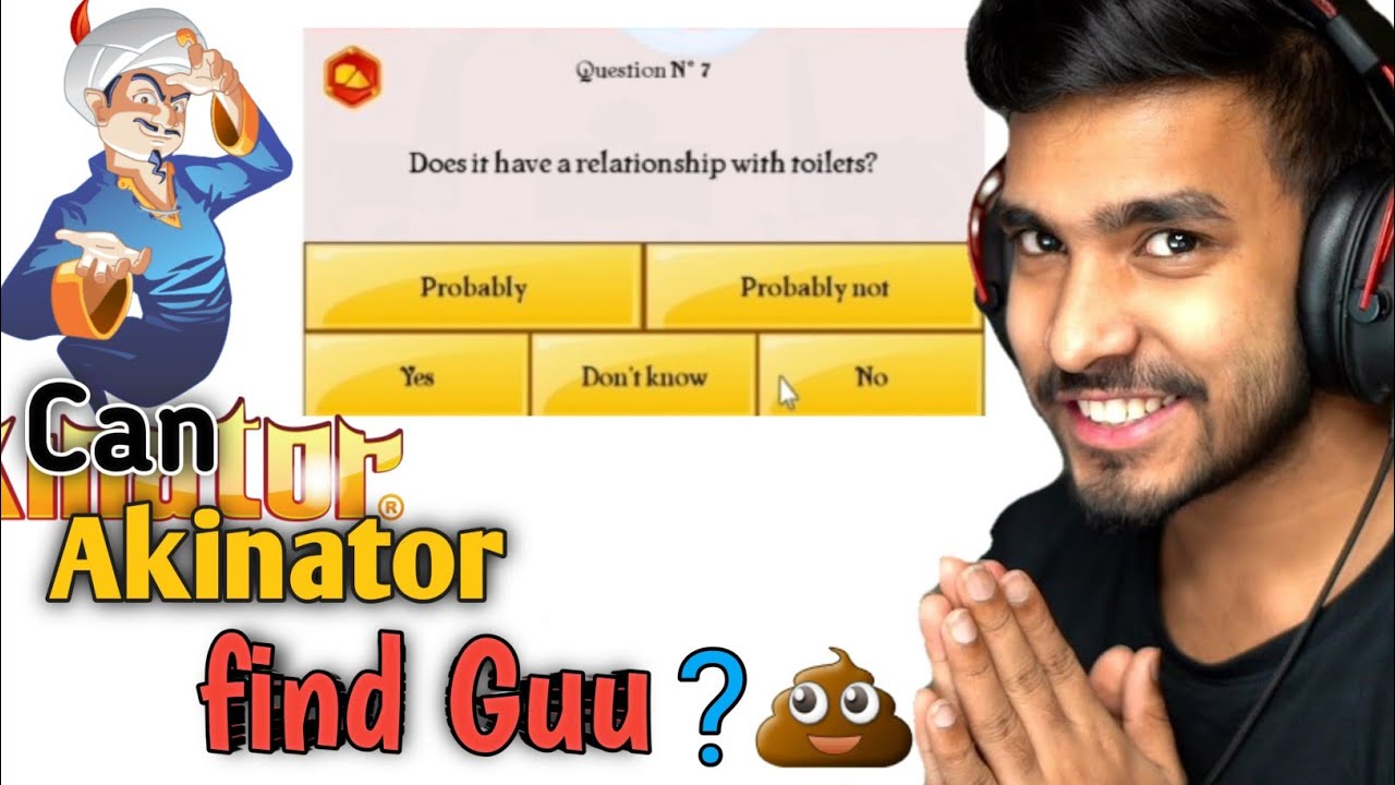 Doing weird things with Akinator 😂💩 #akinator #weirdest - YouTube