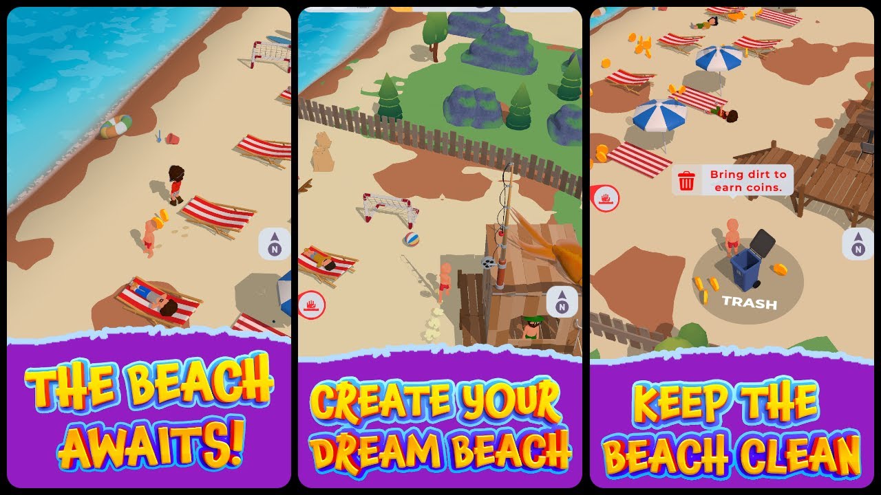 Beach Club Gameplay Android Mobile - YouTube