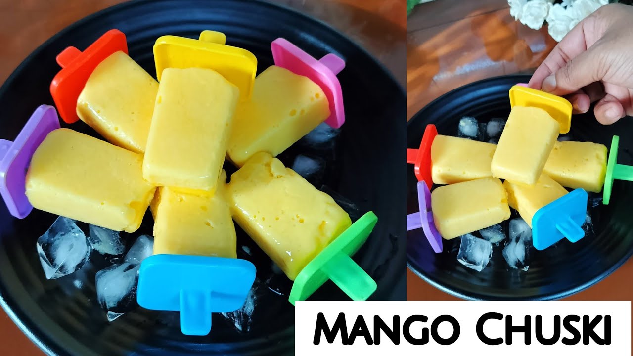 आज मैंने बनाई स्वाद और सेहत से भरपूर mango chuski ये आपके बच्चों को ...