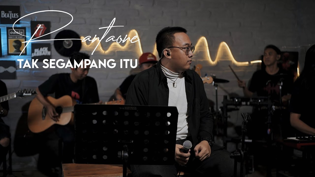 Anggi Marito - Tak Segampang Itu (Rantaone x Lastrain Project Cover) - Madurock Studio Live ...