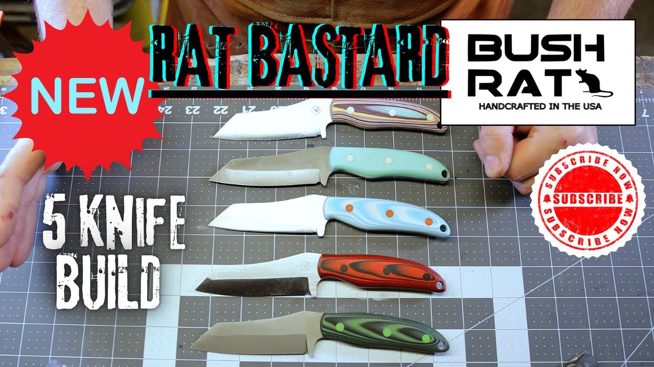 Introducing The Ultimate Ratbastard 5 Knife Build By Bush Rat Knives ...