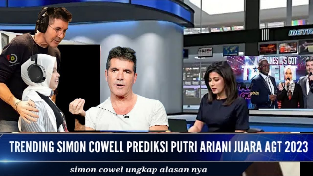TRENDING !! ternyata Simon Cowell prediksi PUTRI ARIANI juara di AGT 2023_ini lah kata Simon ...