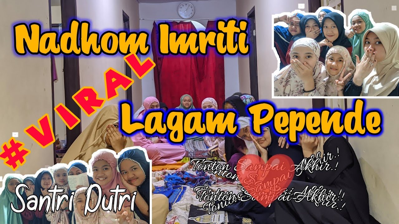 Nadhom Imriti || Nada Pepende Ku Anjeun || Syair Santri Salafi - YouTube