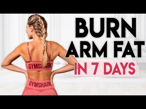 BURN ARM FAT in 7 Days (sexy upper body) | 6 minute Workout