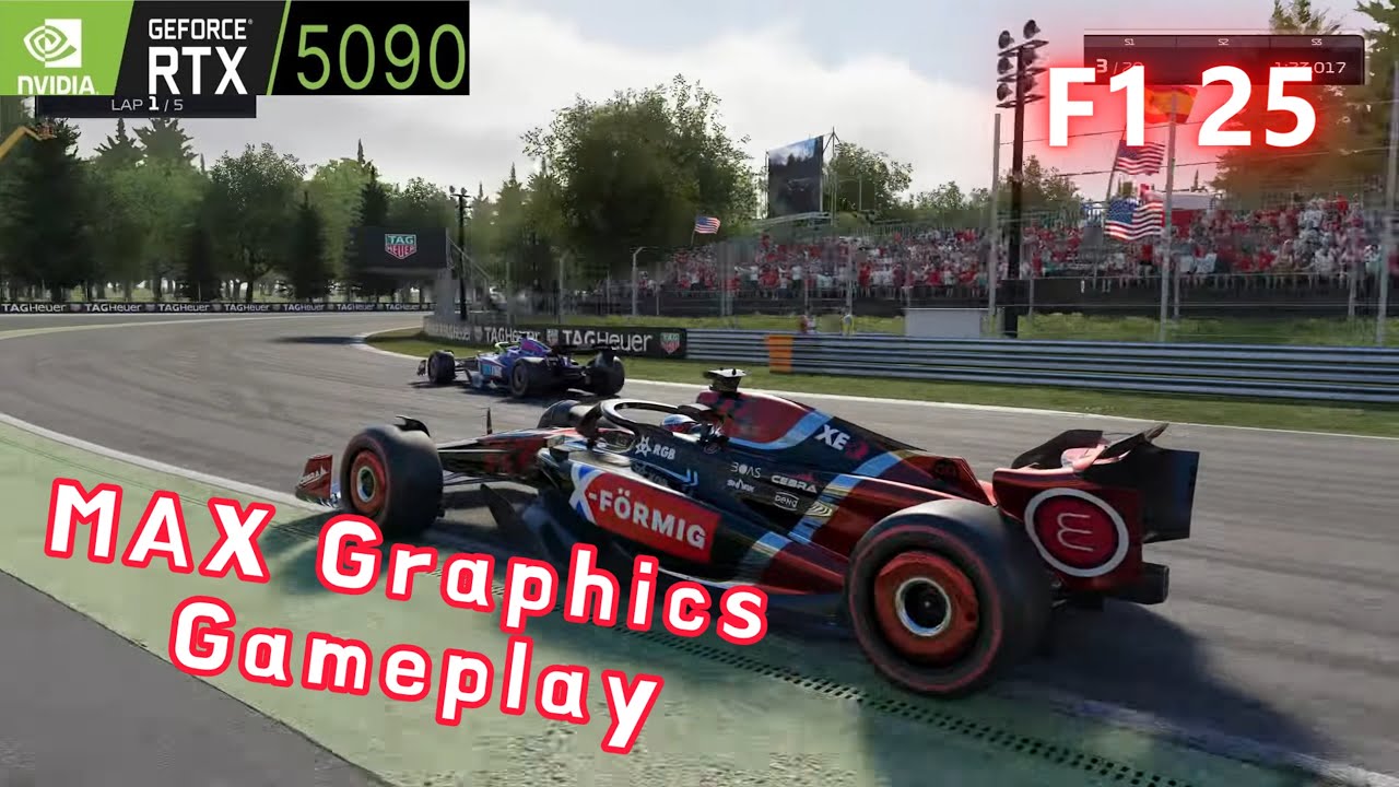 F1 25 MAX Graphics Gameplay / RTX5090 - YouTube