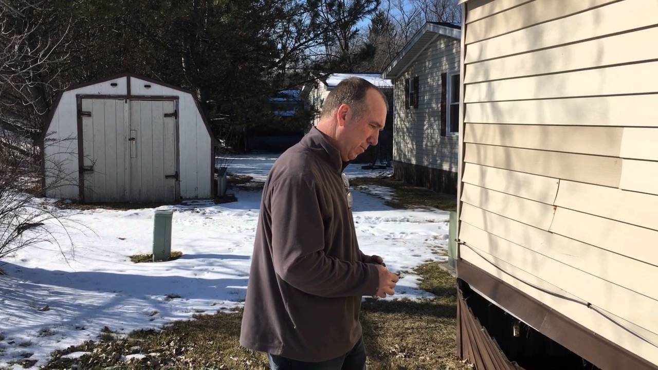 Mobile Home I-beam Measurement - YouTube