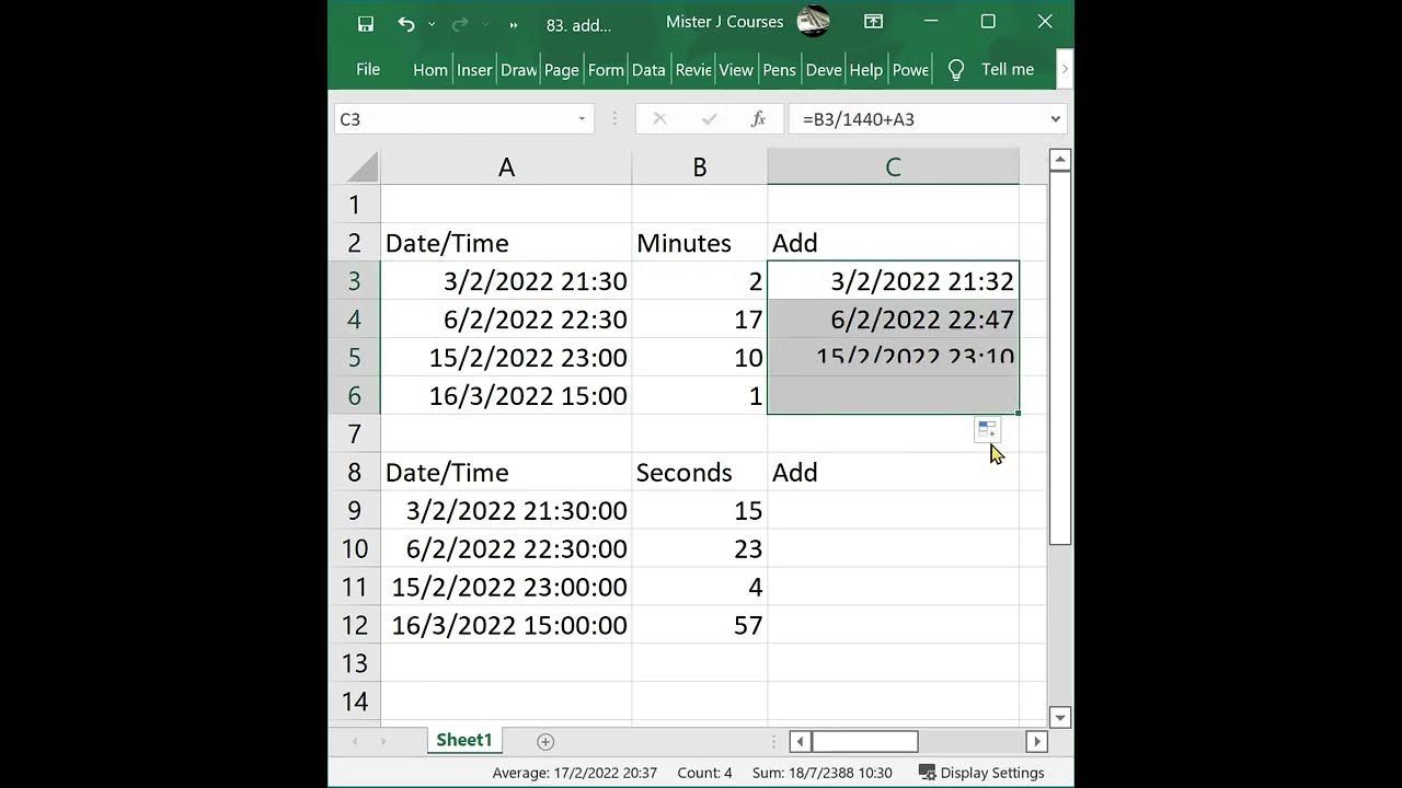 How To Sum Minutes And Seconds In Excel YouTube how-to-sum-minutes-and-seconds-in-excel-youtube