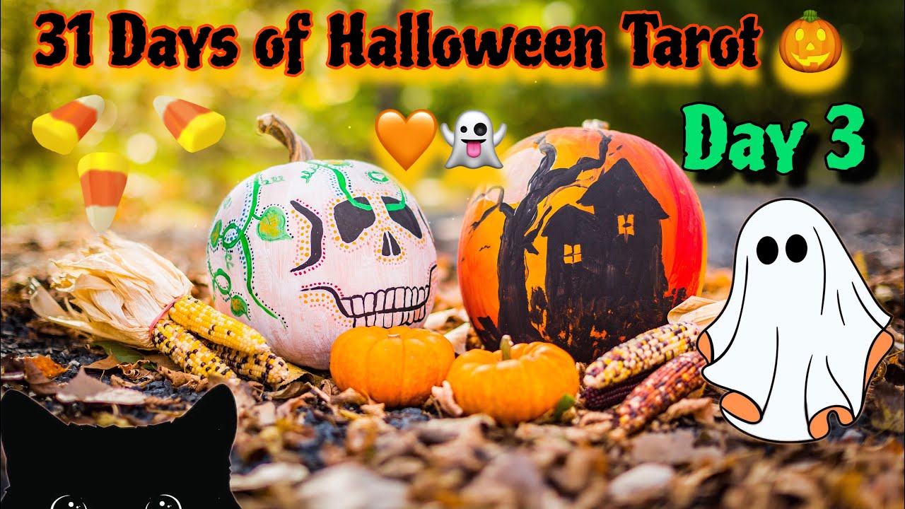 31 Days of Halloween Tarot 🕷️🎃🔮Day 3 - YouTube