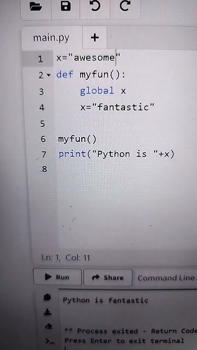 Example Of Globe Variable In Python Python Coder Cprogramming Programming Youtube