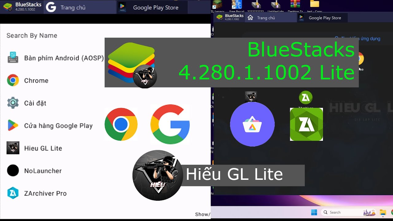 BlueStacks 4.280.1.1002 Lite and Lite GG | Most Favorite Emulator - YouTube