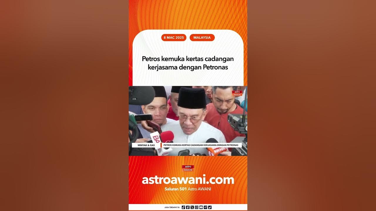 Petros kemuka kertas cadangan kerjasama dengan Petronas - YouTube