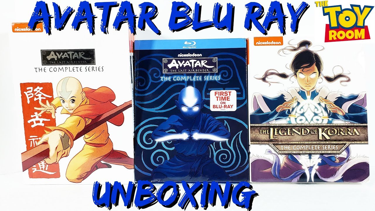 Avatar The Last Airbender The Complete Series Blu Ray Box Set Unboxing ...