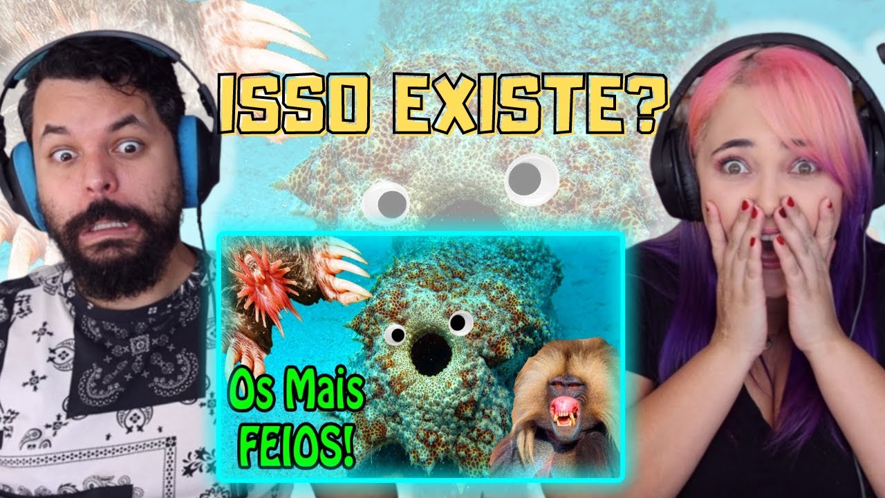 Os Bichos mais Estranhos e Bizarros do Mundo! Só Bicho FEIO! (Fala de ...