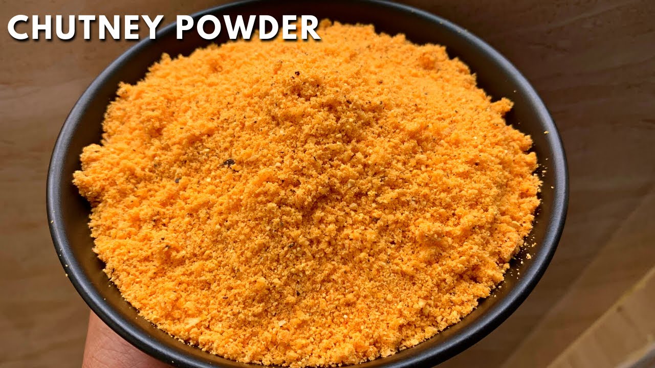 ಕೊಬ್ಬರಿ, ಕಡಲೆ ಚಟ್ನಿ ಪುಡಿ | Instant Chutney Pudi Recipe | Chutney Powder ...