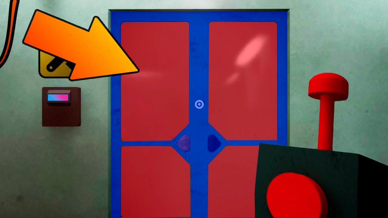 How to open the SECRET RED DOOR ?!?!! - Garten of banban - YouTube