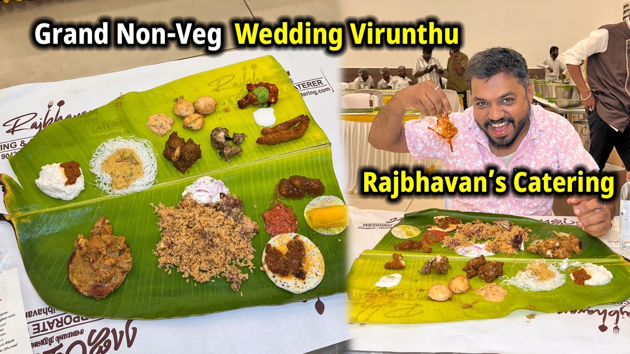Unlimited Non-Veg Kalyana Virunthu | 30 வருட பாரம்பரிய Rajbhavan's ...