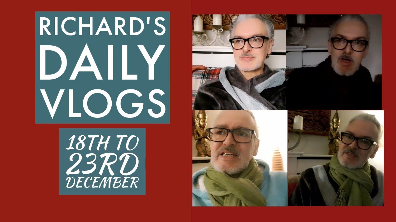 Richard's Daily Vlogs 18th to 23rd December 2023 - YouTube