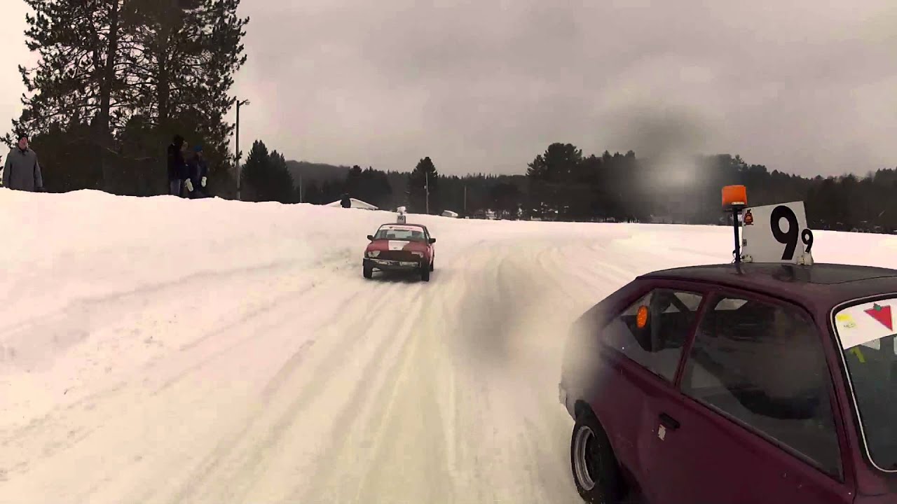 Minden Ice Racing on 2013-02-23. Street Studs class SS4 (4WD) Race 1 ...