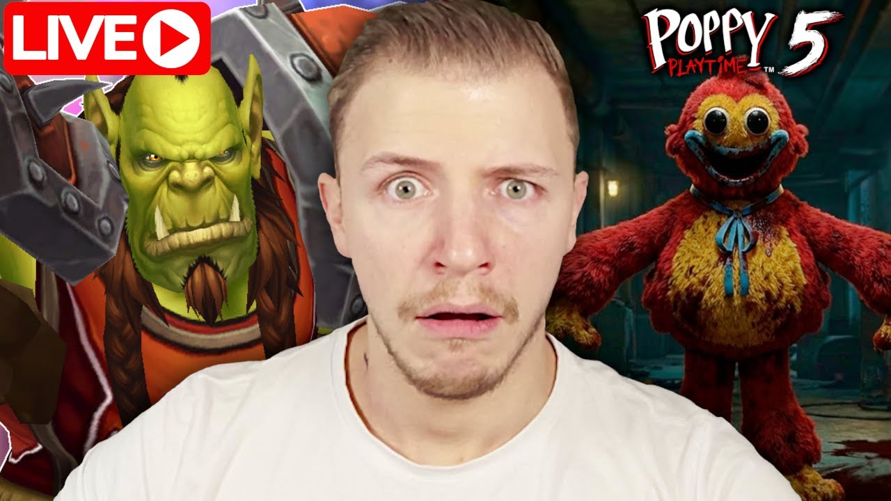 🔴KEINE ANGST🔴 - WoW Hardcore und Poppy Playtime 5 Fangame - YouTube