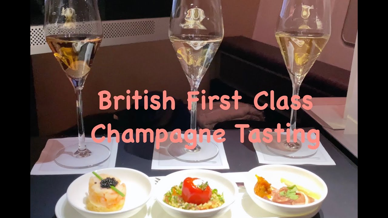 British Airways First Class | Food Review | Heathrow to San Francisco ...