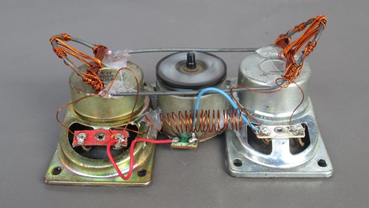 Free energy generator with self running machine - Amazing idea 2018 at ...