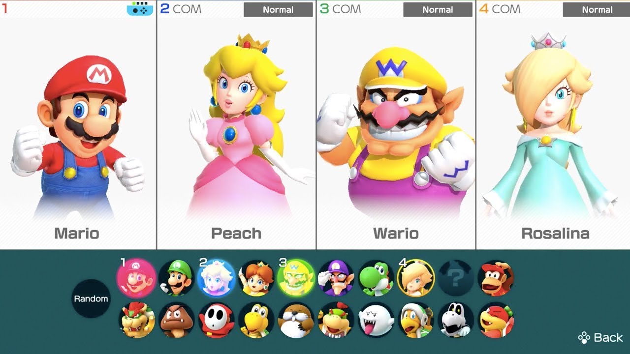 Super Mario Party - River Survival (Mario, Peach, Wario & Rosalina ...