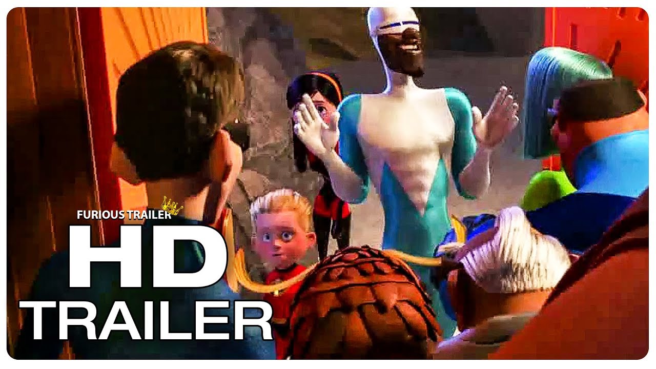 INCREDIBLES 2 Frozone Fight Scene Trailer (NEW 2018) Superhero Movie HD ...