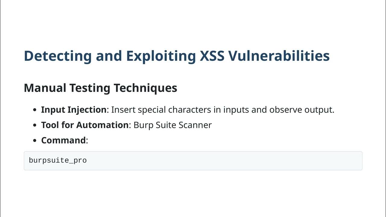Mastering Cross-Site Scripting (XSS) Attacks: A Comprehensive Guide - YouTube