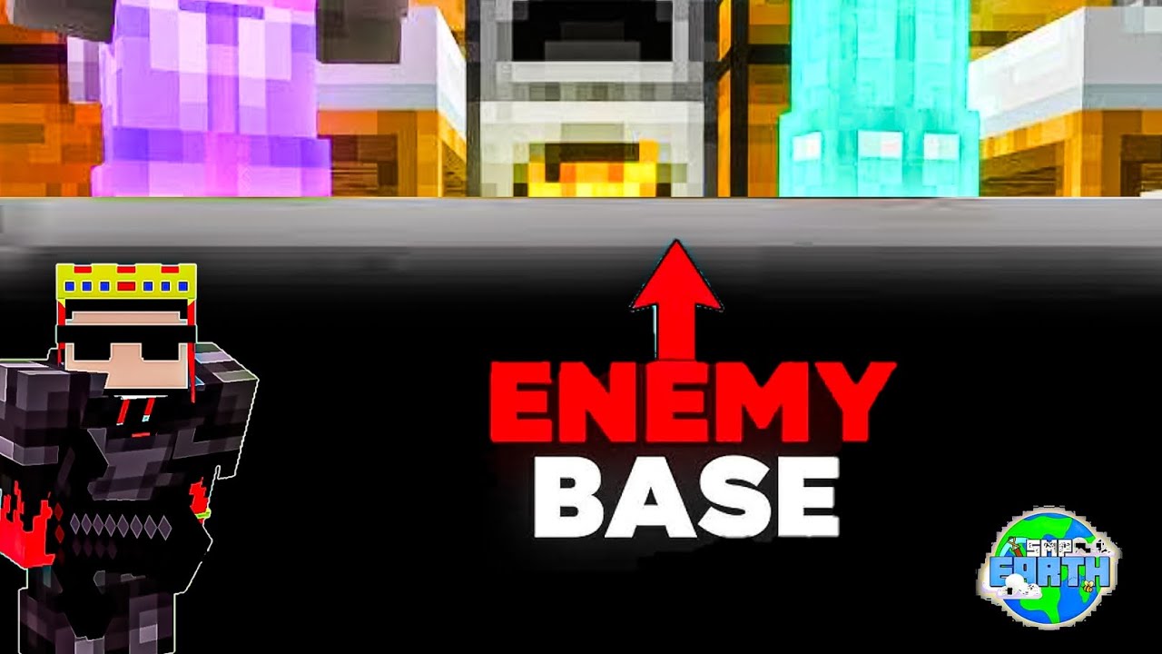 Living Under This Player's Base in This Earth Smp - YouTube