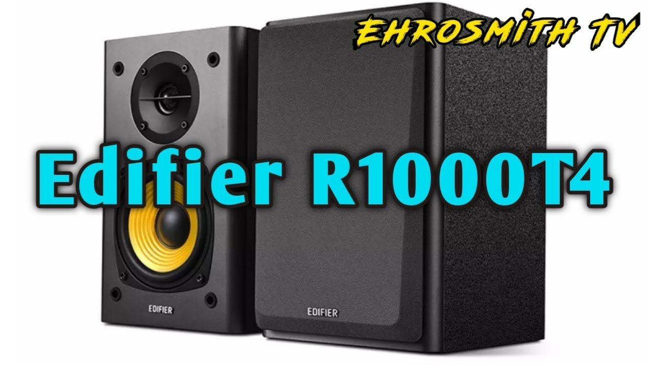 Edifier R1000T4 Bookshelf Speaker Unboxing Video (Time Lapse) - YouTube