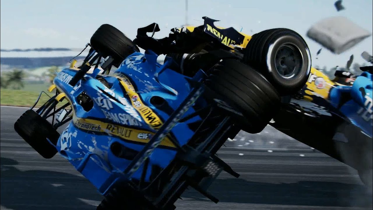 GRID 2019 Epic Slow Motion Crashes - YouTube