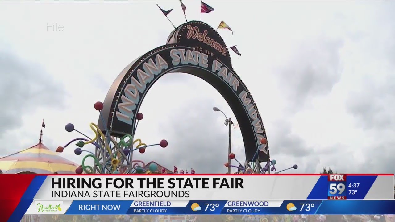 Indiana State Fair looks to hire hundreds during annual job fair - YouTube