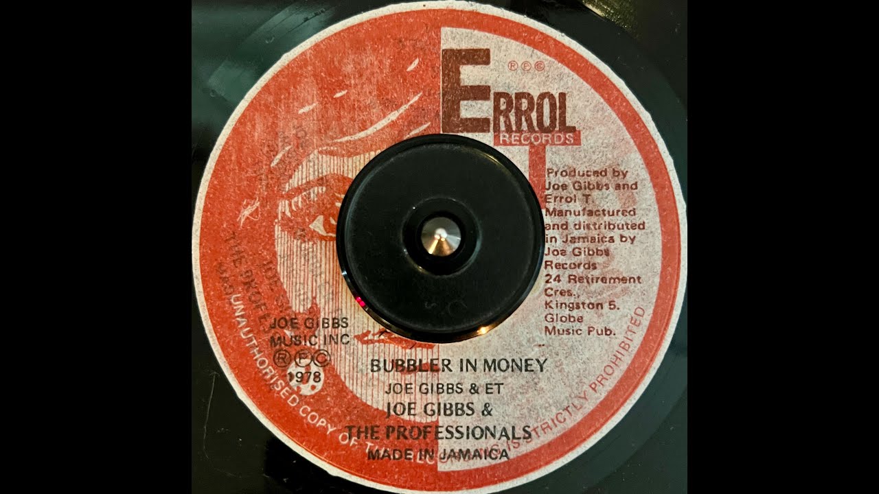 Joe Gibbs & The Professionals – Bubbler In Money - YouTube