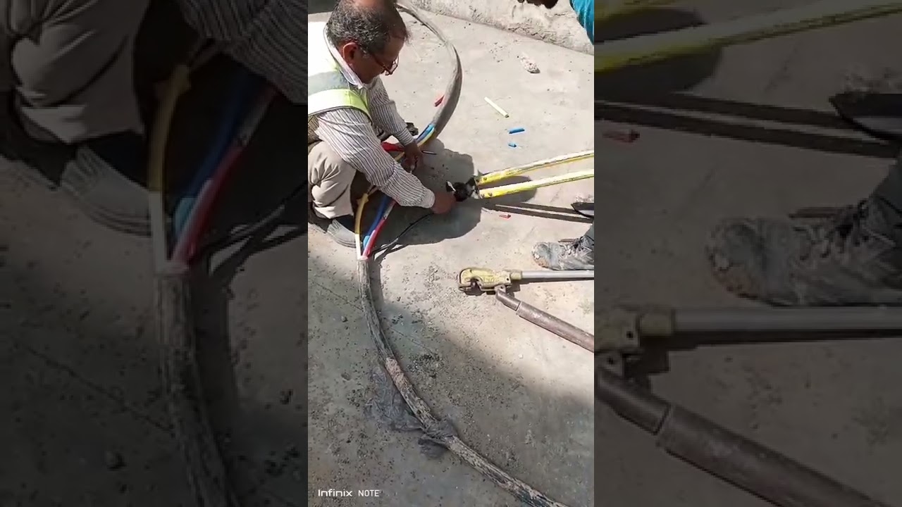 Cable work - YouTube