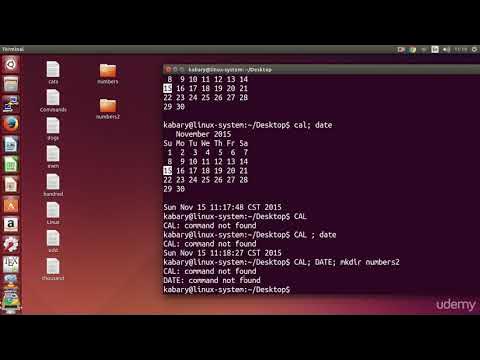 Linux Command Line Basics - Combining multiple commands - YouTube