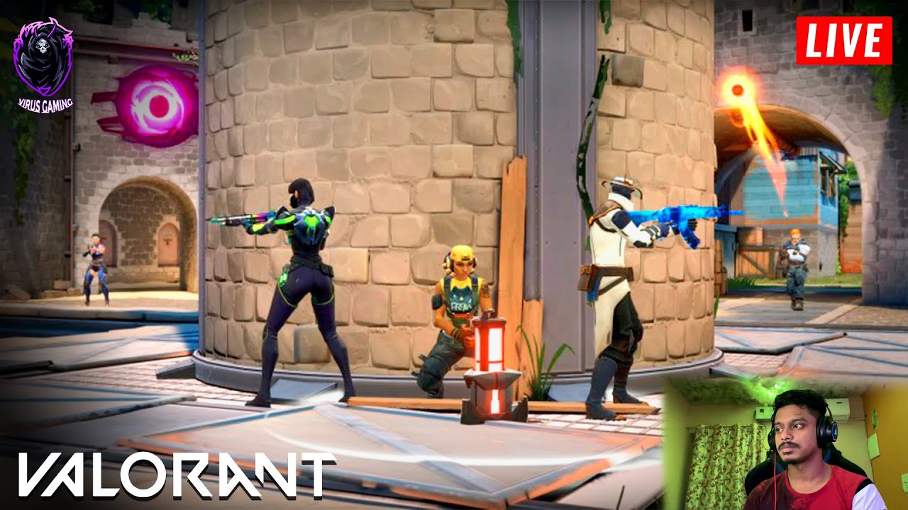 VALORANT Gameplay | Virus Gaming | Valorant | Rank UP | Live Streamer ...